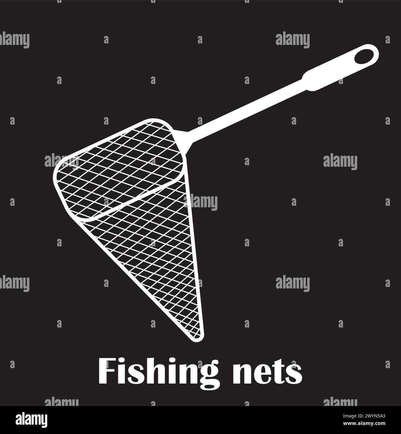 Mosquito net fishing Stock Vector Images - Alamy