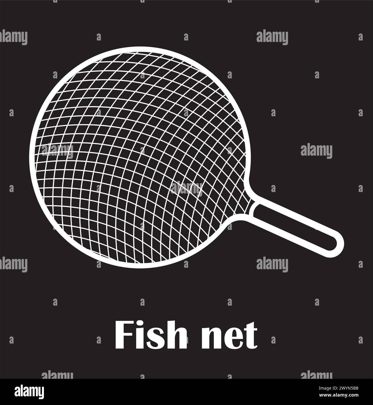 Mosquito net fishing Stock Vector Images - Alamy