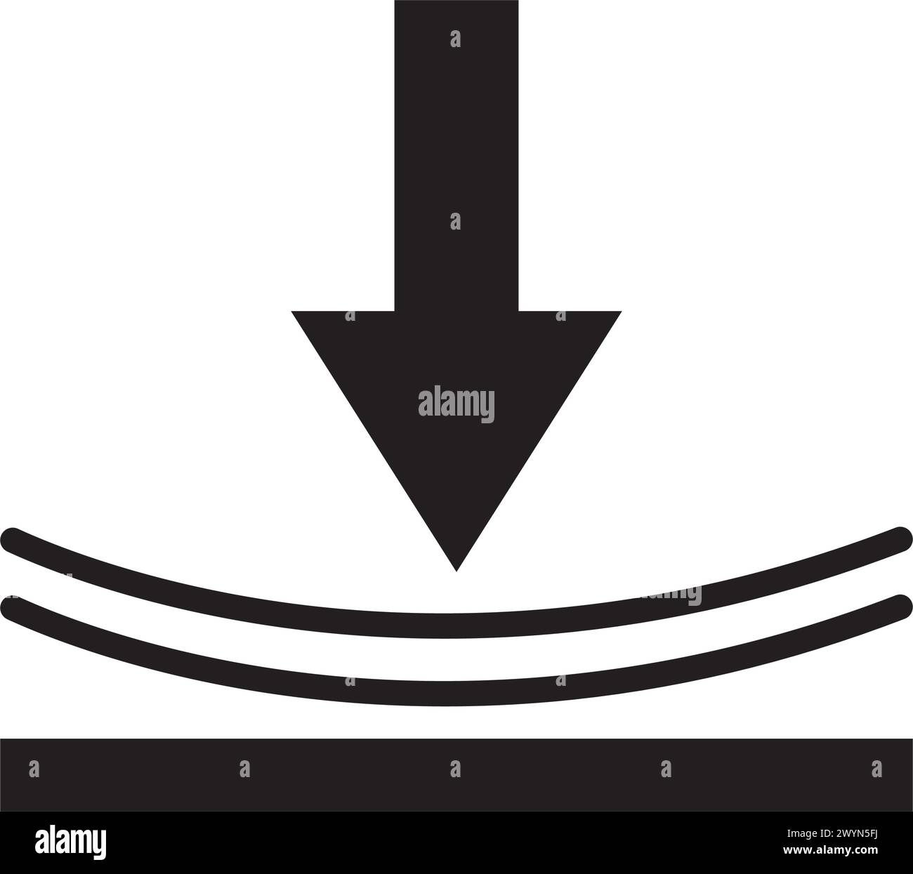 Elastic icon vector illustration symbol design Stock Vector Image & Art ...