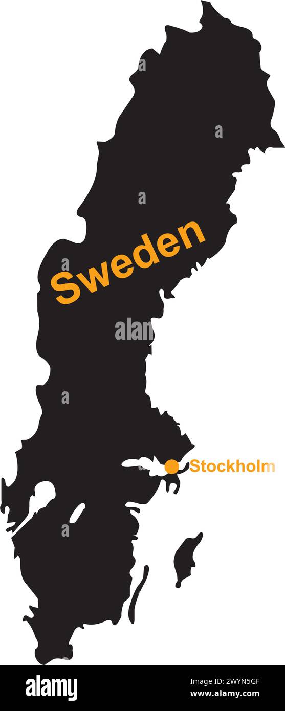 Sweden painting Cut Out Stock Images & Pictures - Alamy