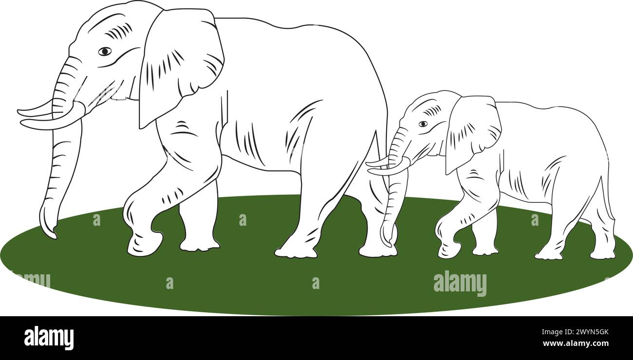 Elephant icon vector illustration symbol design Stock Vector Image ...