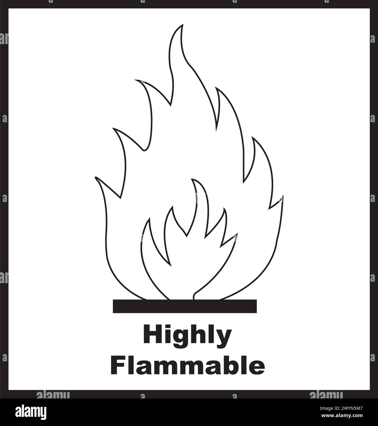 Liquid gas fire accident Stock Vector Images - Alamy