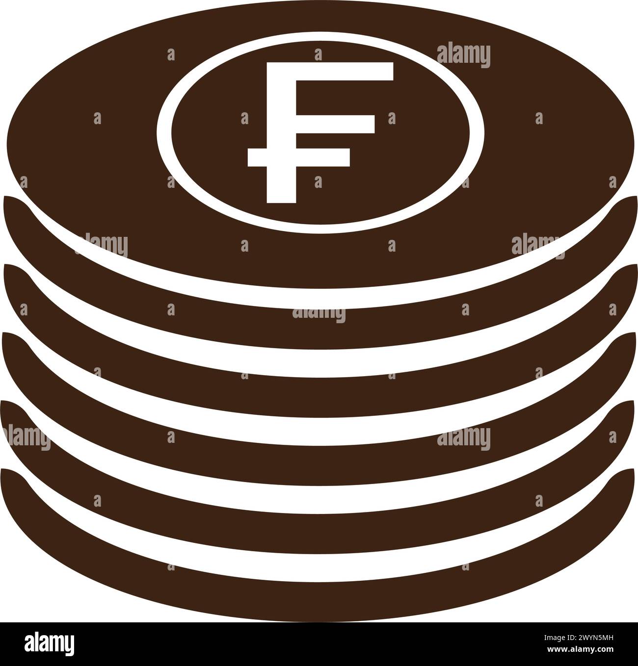 Money and currency of switzerland Stock Vector Images - Alamy