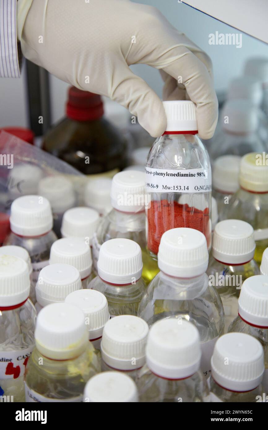 Storage of reagents, synthesis lab, research laboratory, IkerChem ...