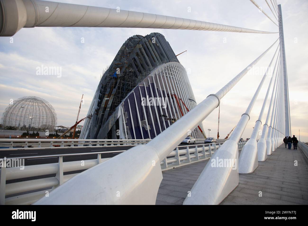 Agora and Assut de l´Or Bridge, City of Arts and Sciences, Valencia ...