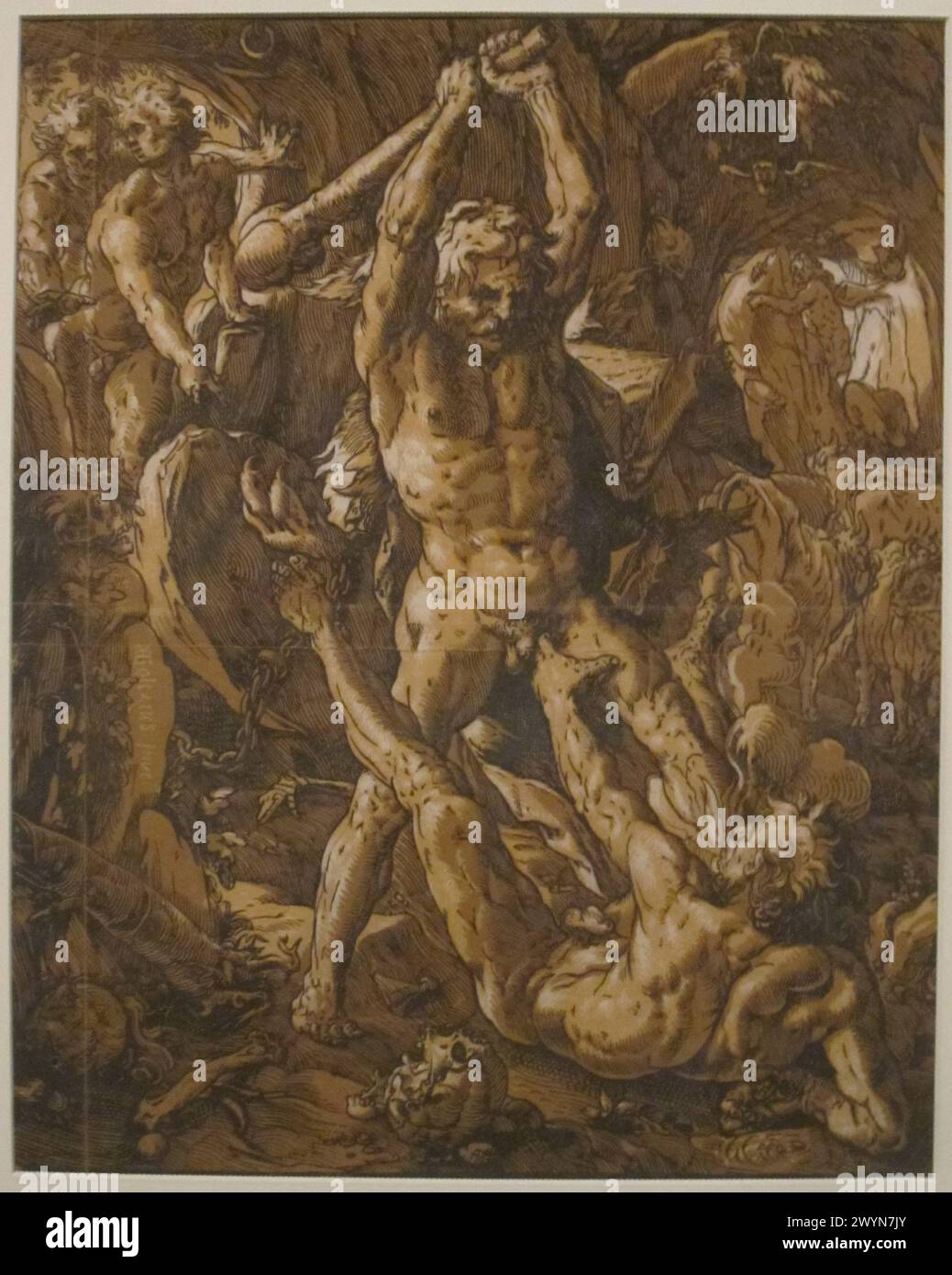 Hercules killing cacus hi-res stock photography and images - Alamy