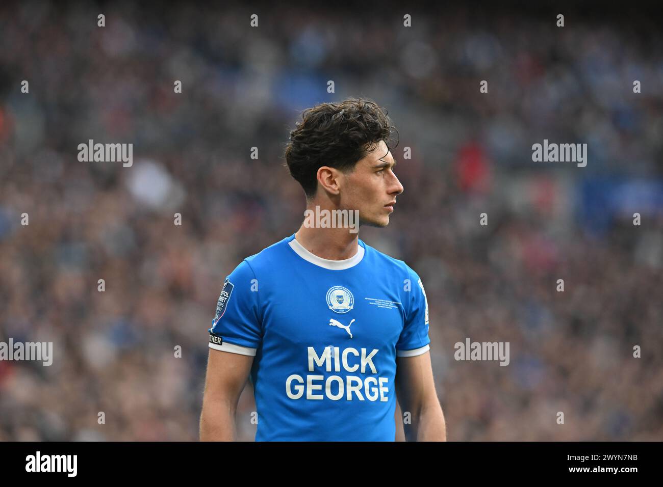 Joel Randall (14 Peterborough United) during the EFL Trophy match ...