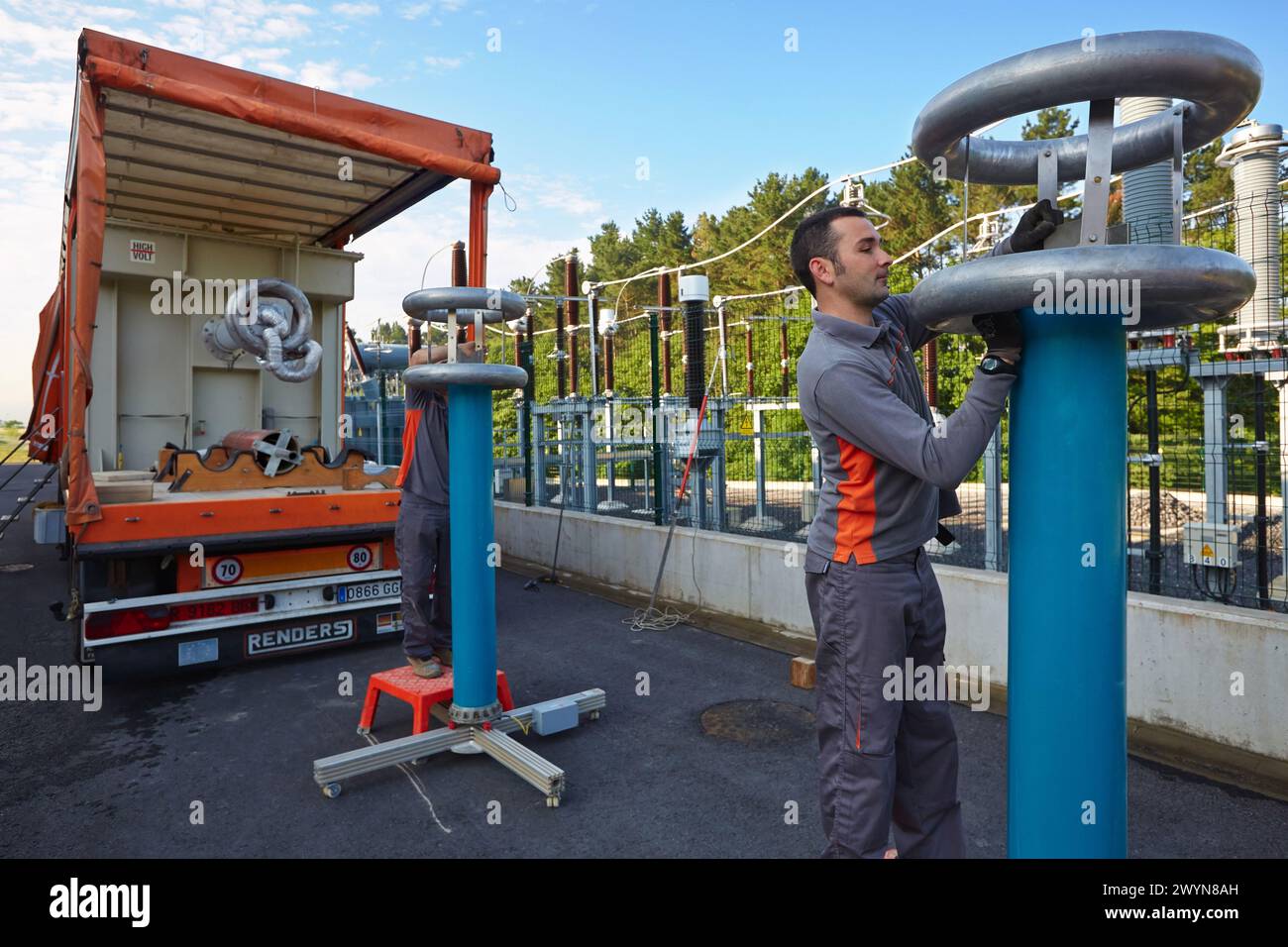 On-site commissioning, diagnostics and maintenance tests on underground ...