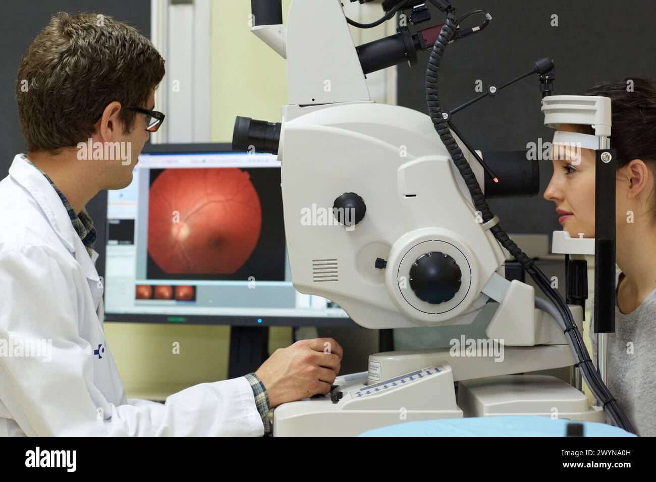 Fluorescent angiography hi-res stock photography and images - Alamy