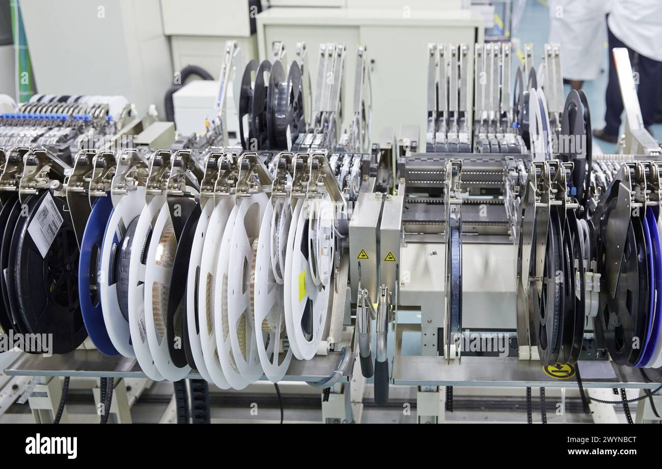 Plant manufacturing of electronic equipment Stock Photo - Alamy