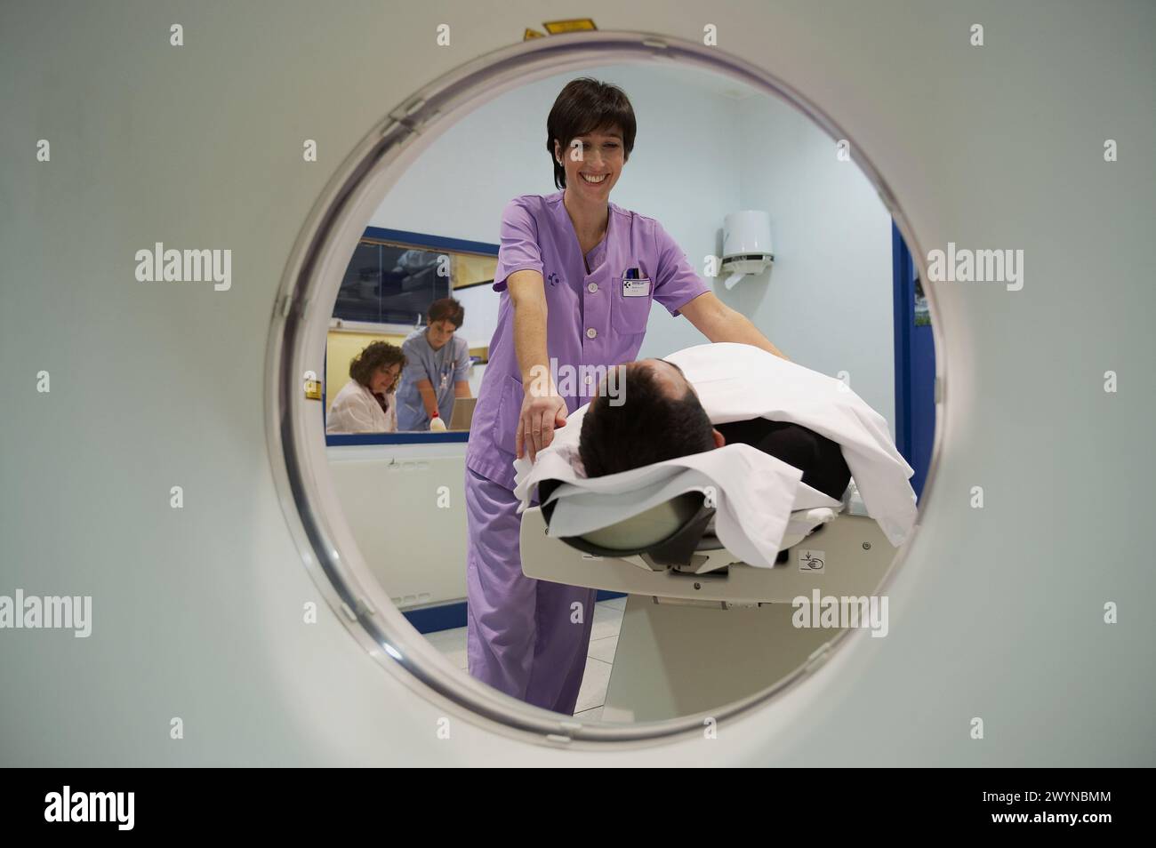 Computerized axial tomography scan hi-res stock photography and images ...