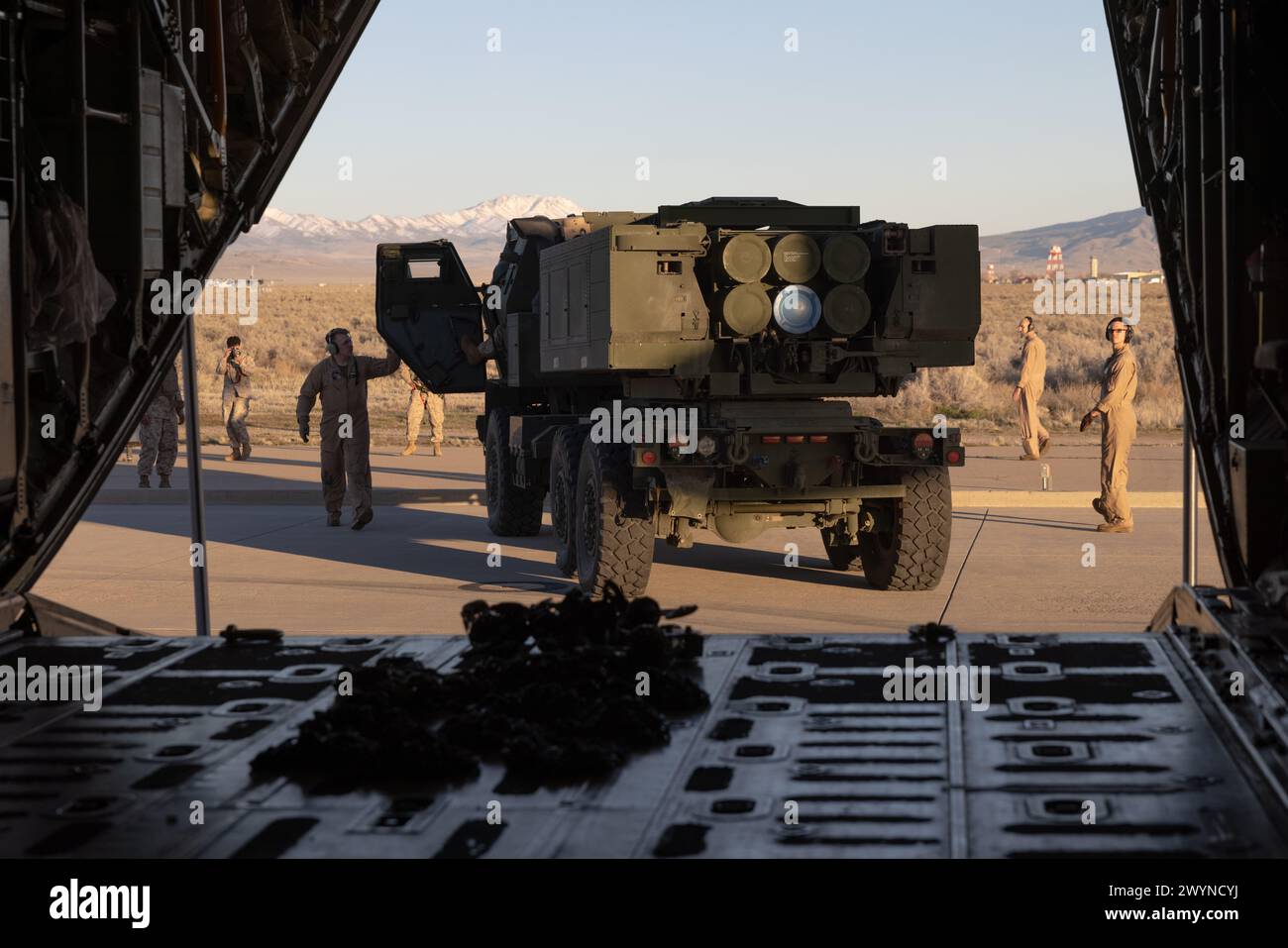 U.S. Marines, assigned to Marine Aviation Weapons and Tactics Squadron ...