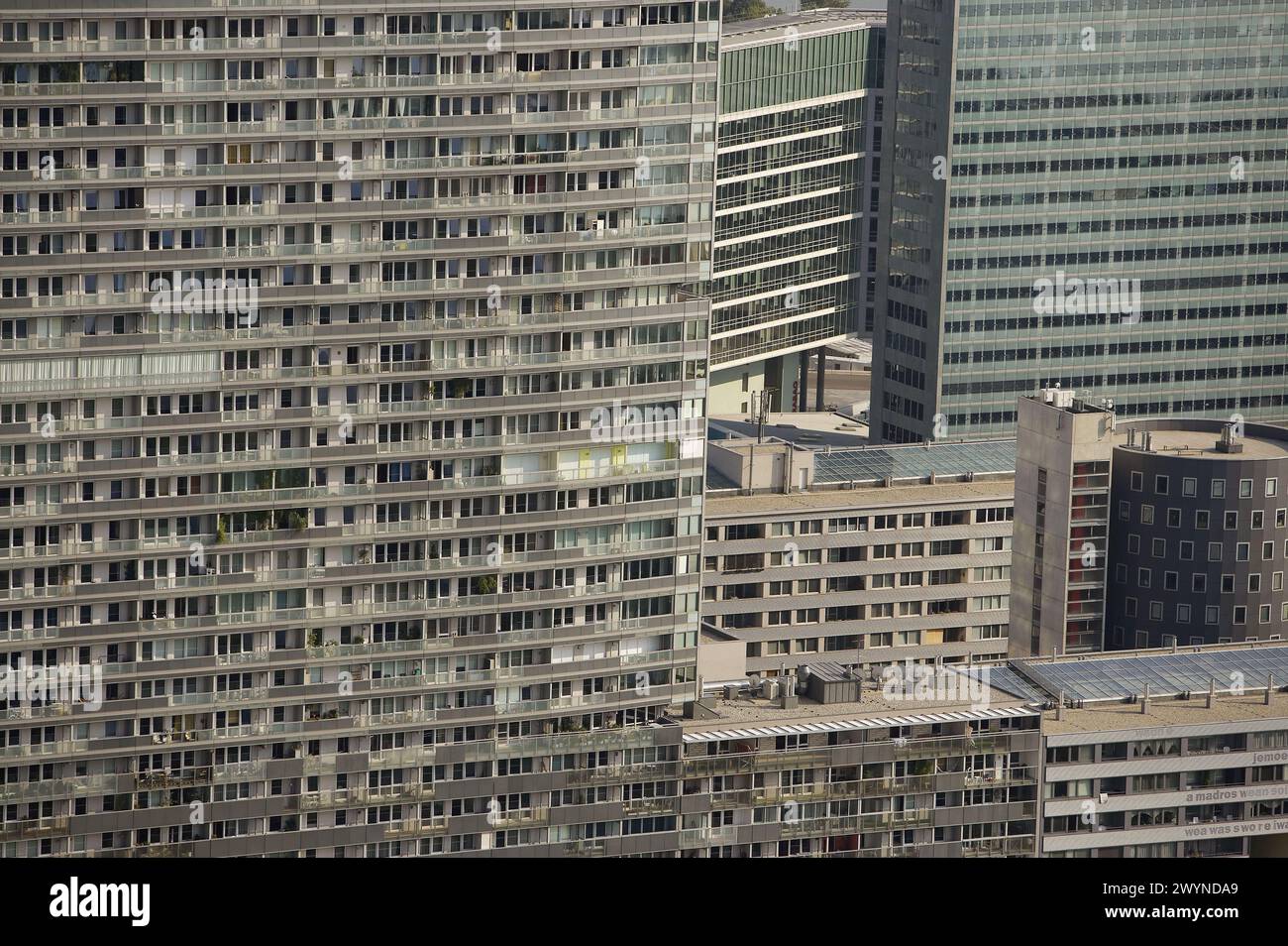 Vienna International Centre (VIC) aka UNO City, campus and building ...