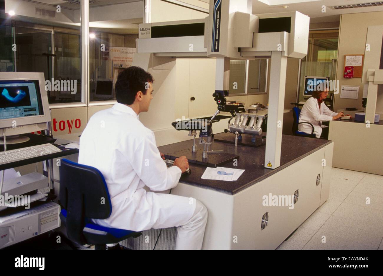 High precision metrology, coordinate measuring machine, plastic car ...