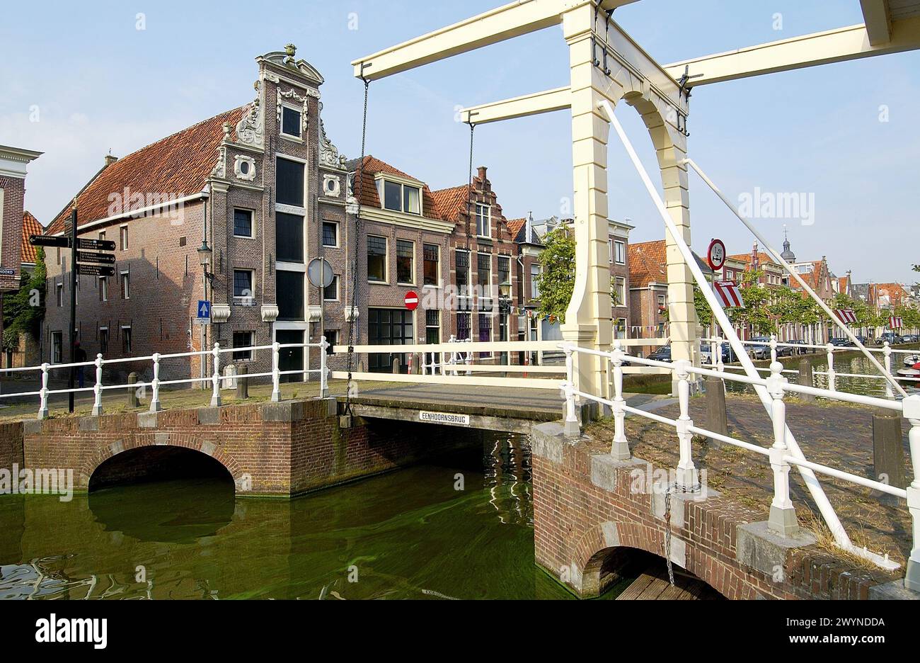 De Vigilantie bridge, Verdronkenoord. Alkmaar. Netherlands Stock Photo - Alamy