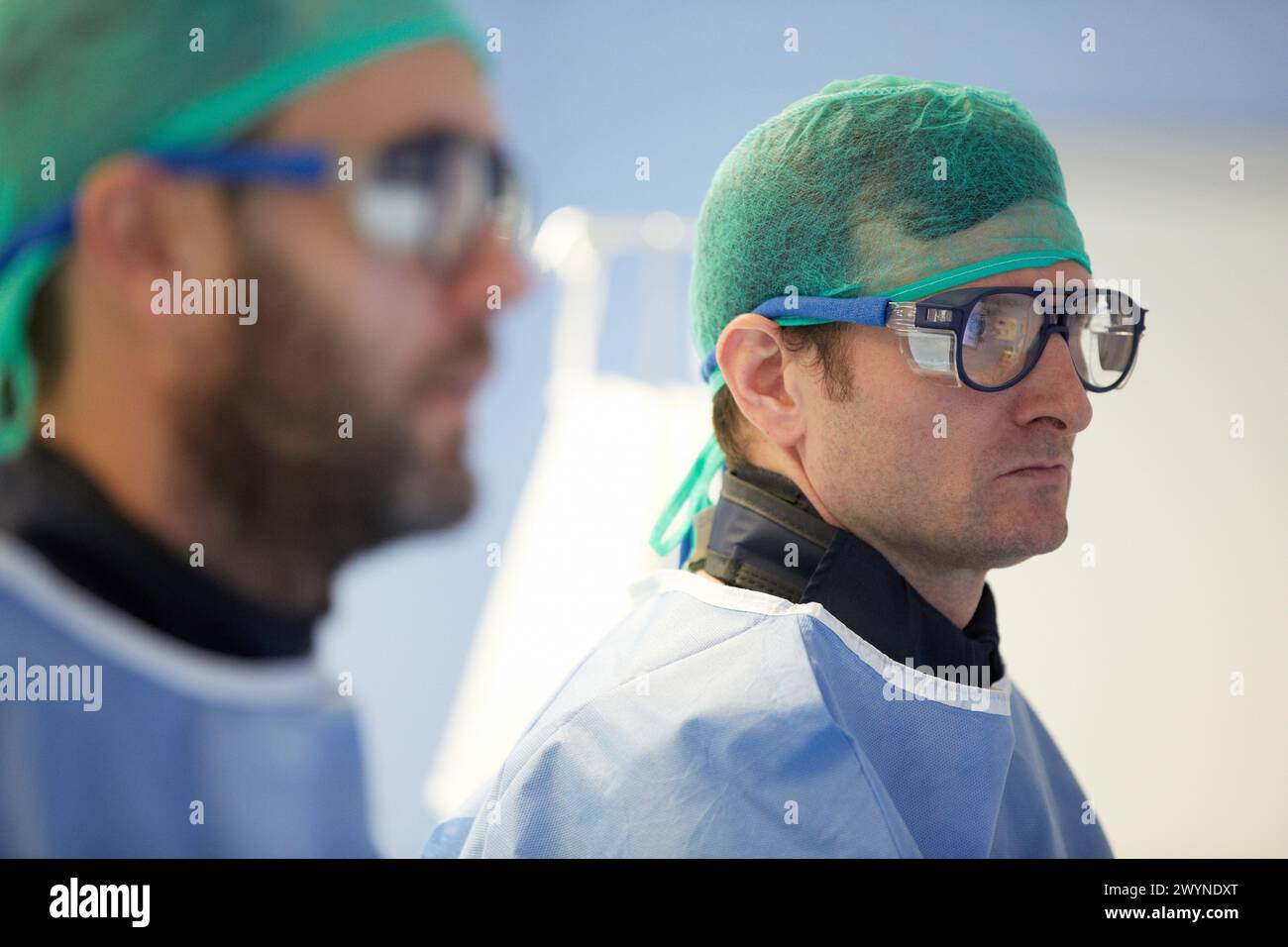 Angioplasty, Stenting in coronary arteries, Hemodynamic, Operating room ...