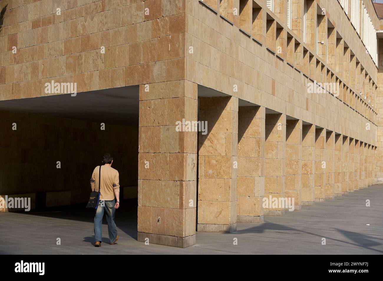 City hall, by Rafael Moneo, Logroño, La Rioja. Spain Stock Photo - Alamy