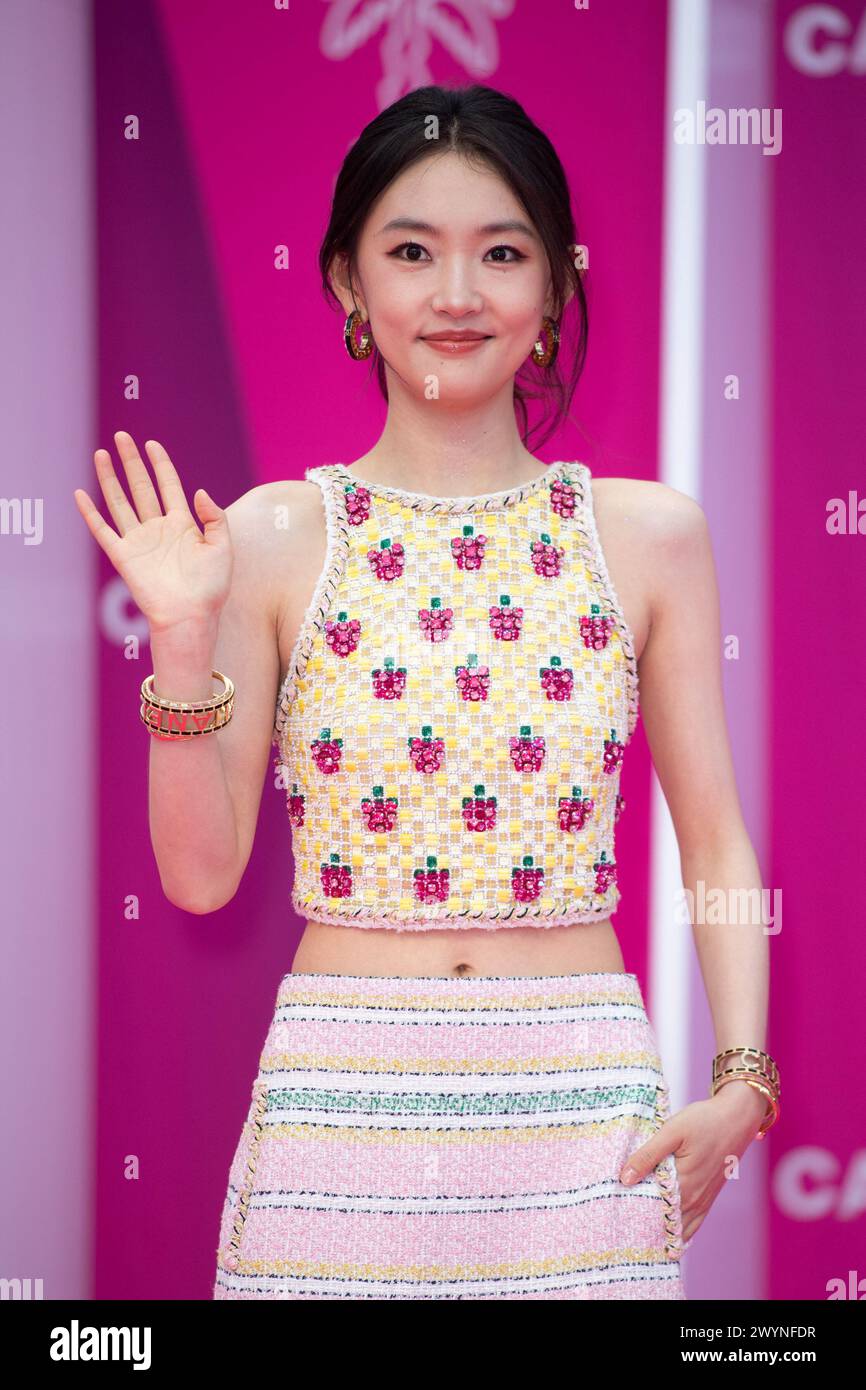 Cannes, France. 07th Apr, 2024. Zhou Yiran attending the as part of the ...