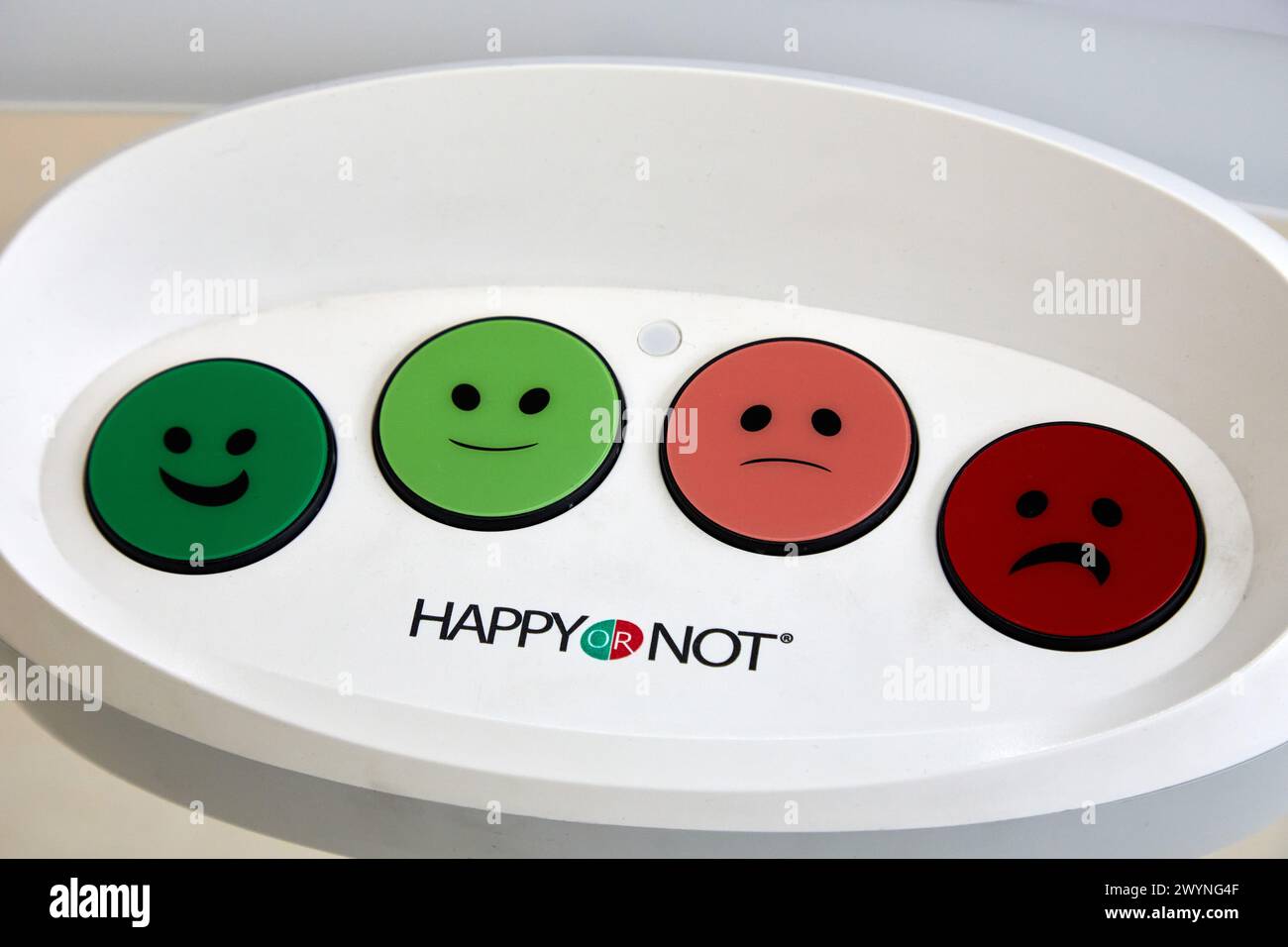 Wireless smiley terminal hi-res stock photography and images - Alamy