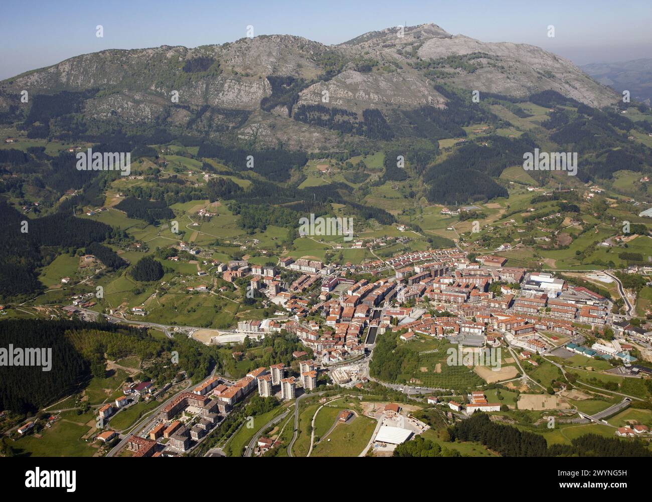 Mount Izarraitz, Azkoitia, Guipuzcoa, Basque Country, Spain Stock Photo ...