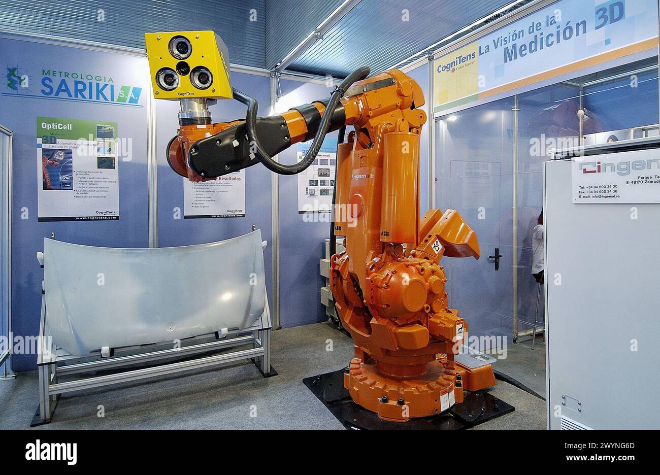 Measure system by 3D vision. Applications on the automotive industry ...