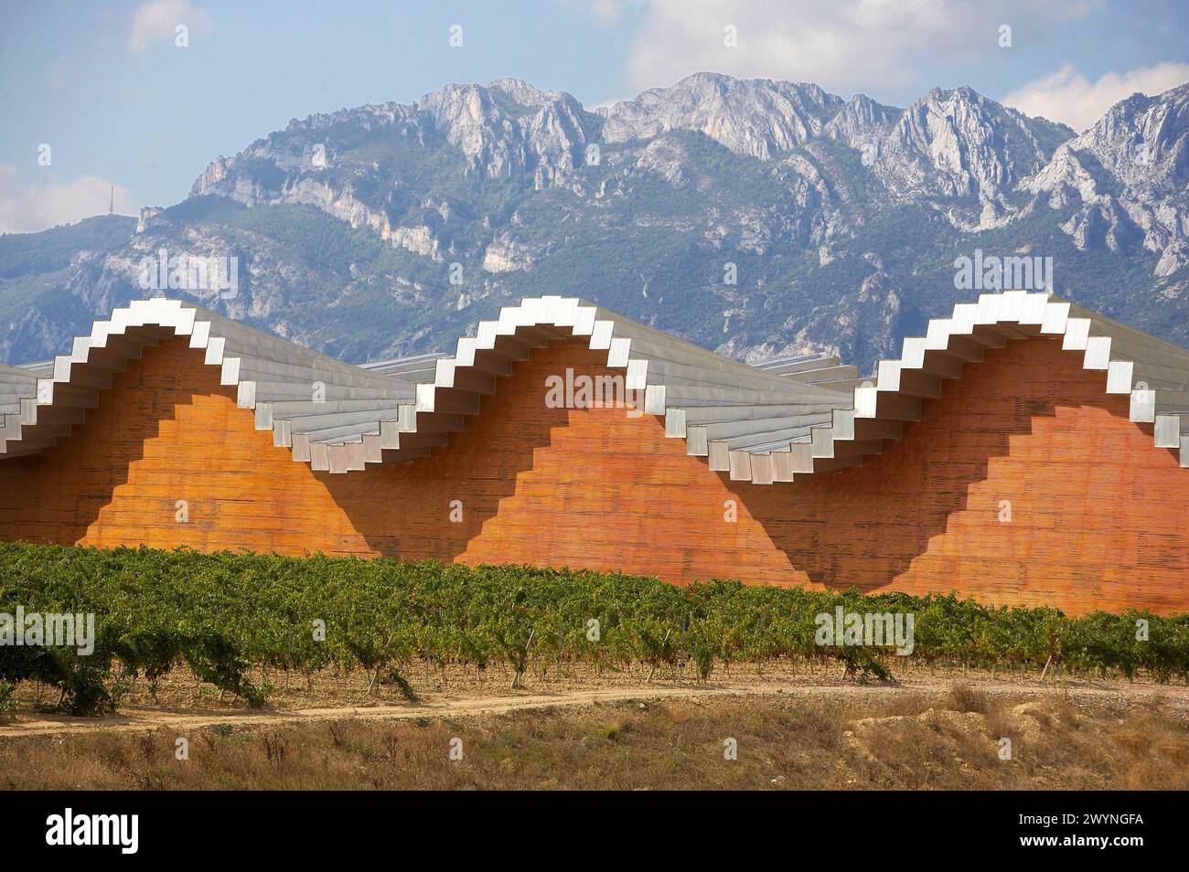 Sierra Cantabria, Bodega Ysios, Architect: Santiago Calatrava ...