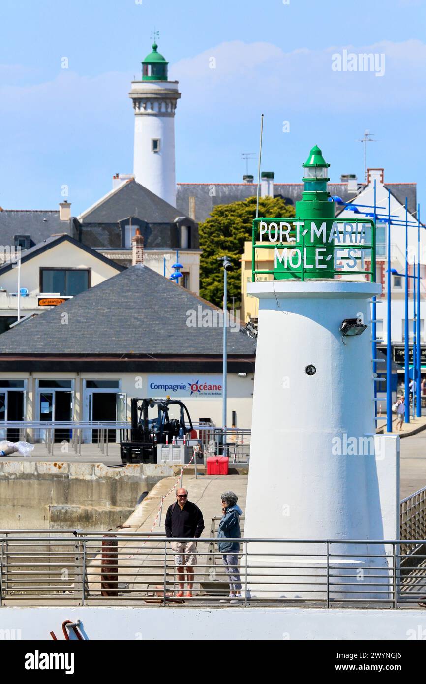 Port Haliguen, Quiberon, Cote de Morbihan, Brittany, Bretagne, France ...