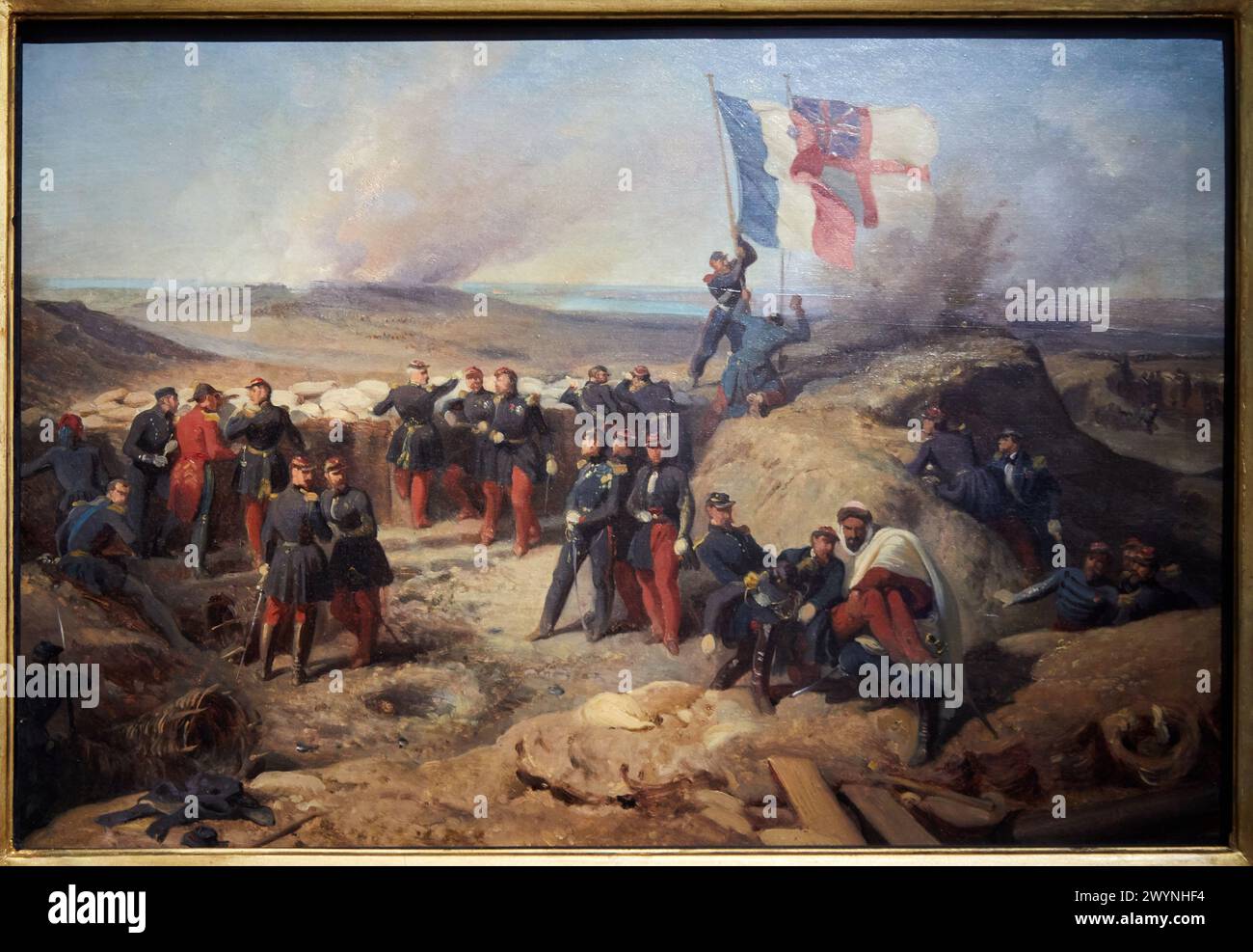 Henri felix emmanuel philippoteaux hi-res stock photography and images - Alamy