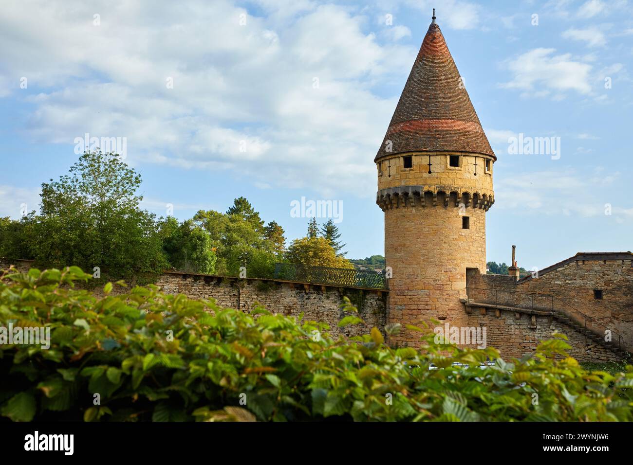 Tour Fabry, Cluny, Saone-et-Loire Department, Burgundy Region ...