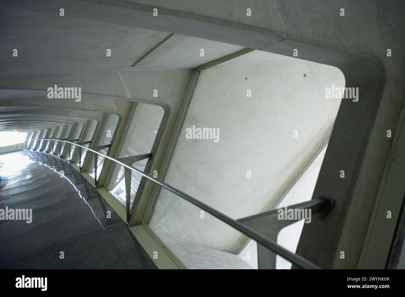 Bilbao airport by Santiago Calatrava, Loiu. Biscay, Euskadi. Spain ...