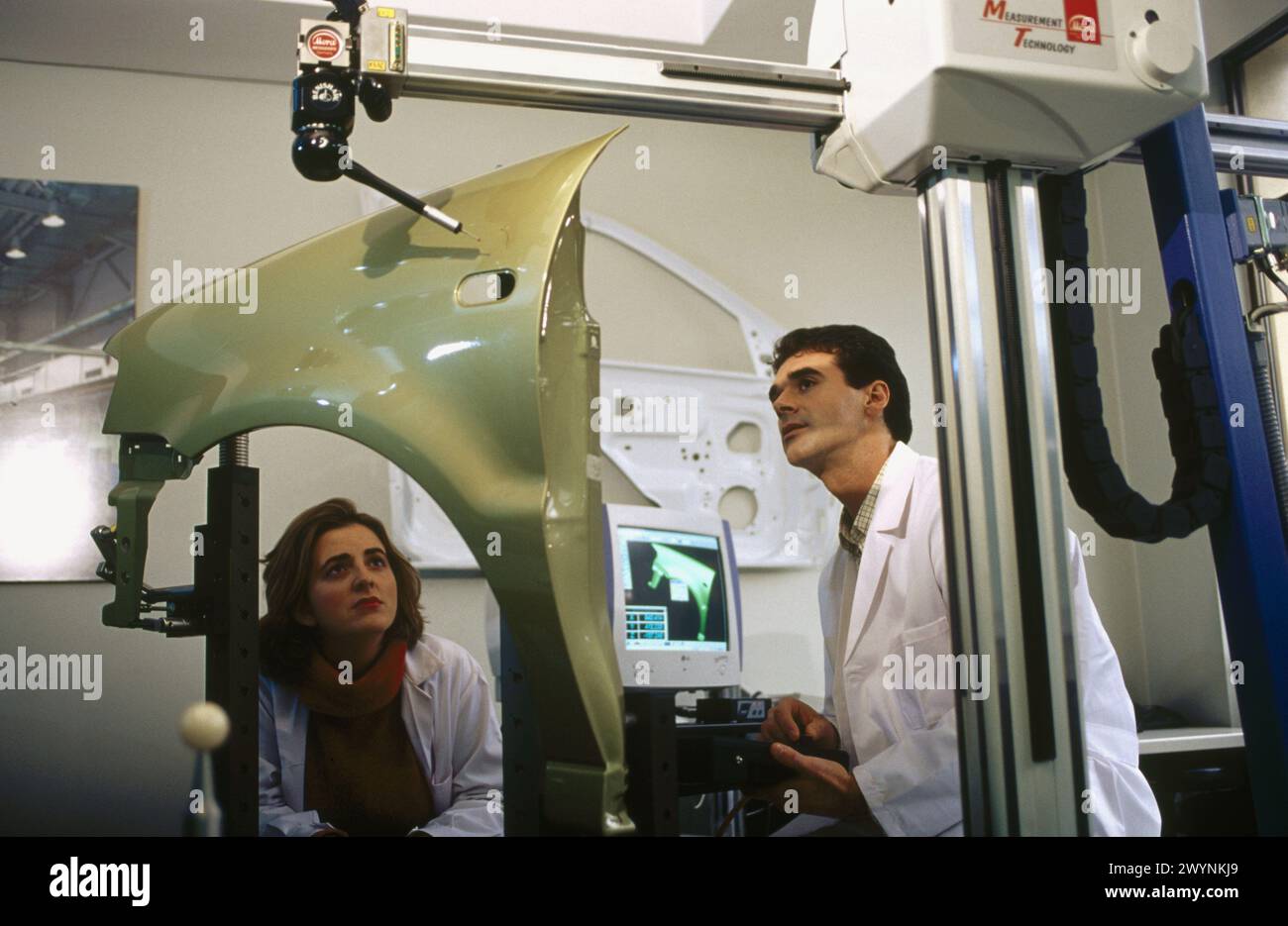 High precision metrology, coordinate measuring machine, car body ...