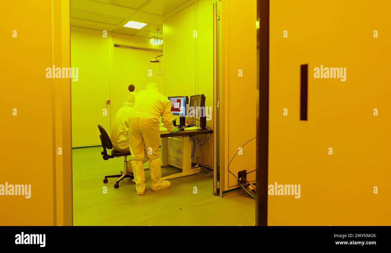 Cheking with an electron microscope the results of an e-beam ...