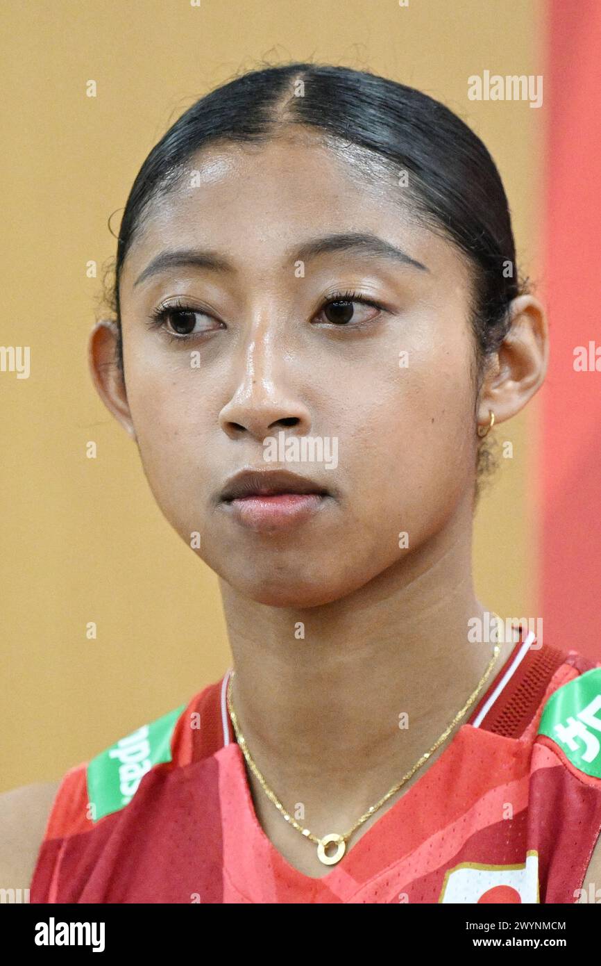 Tokyo, Japan. Credit: MATSUO. 5th Apr, 2024. Airi Miyabe (JPN) Volleyball : Japan Women's ...