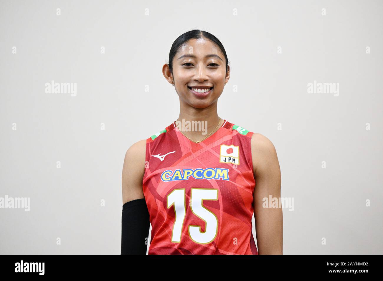 Tokyo, Japan. Credit: MATSUO. 5th Apr, 2024. Airi Miyabe (JPN) Volleyball : Japan Women's ...