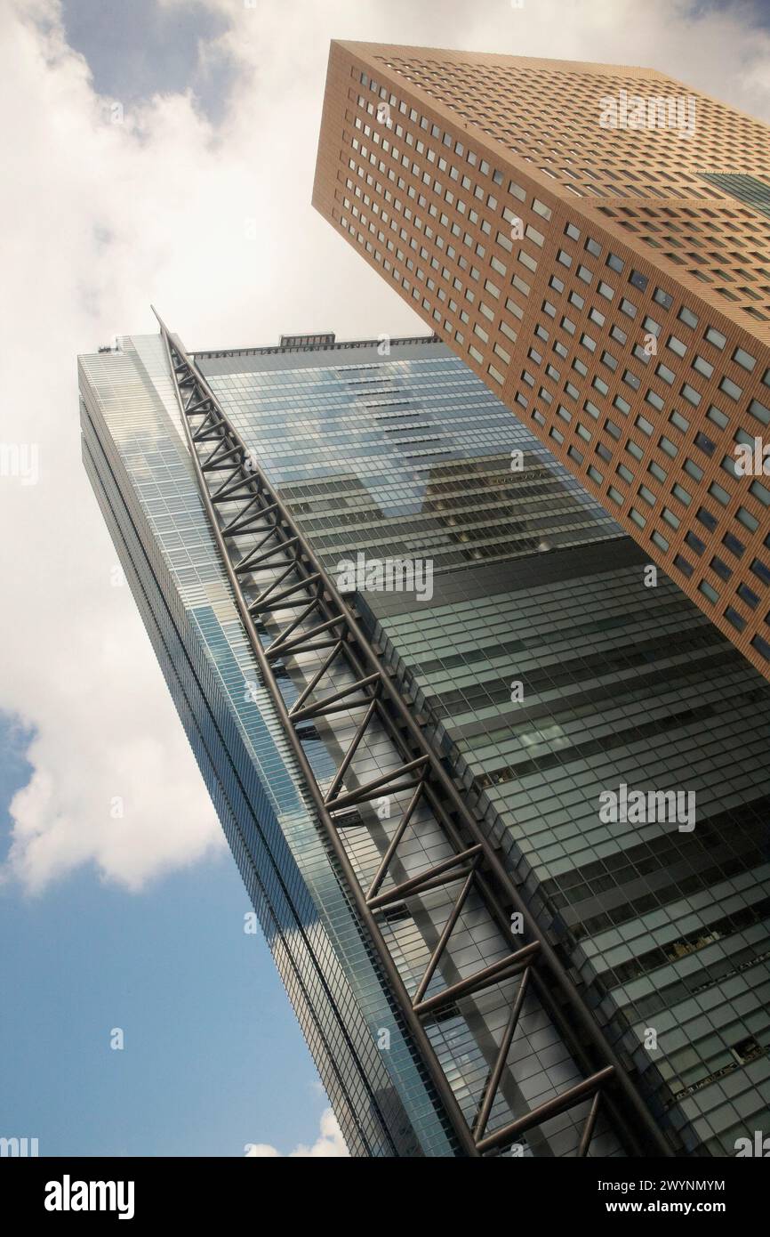 View at the shiodome city centre hi-res stock photography and images ...