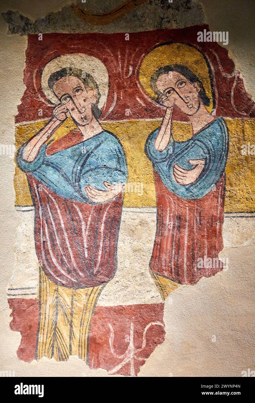 Mural de pinturas de la iglesia hi-res stock photography and images - Alamy