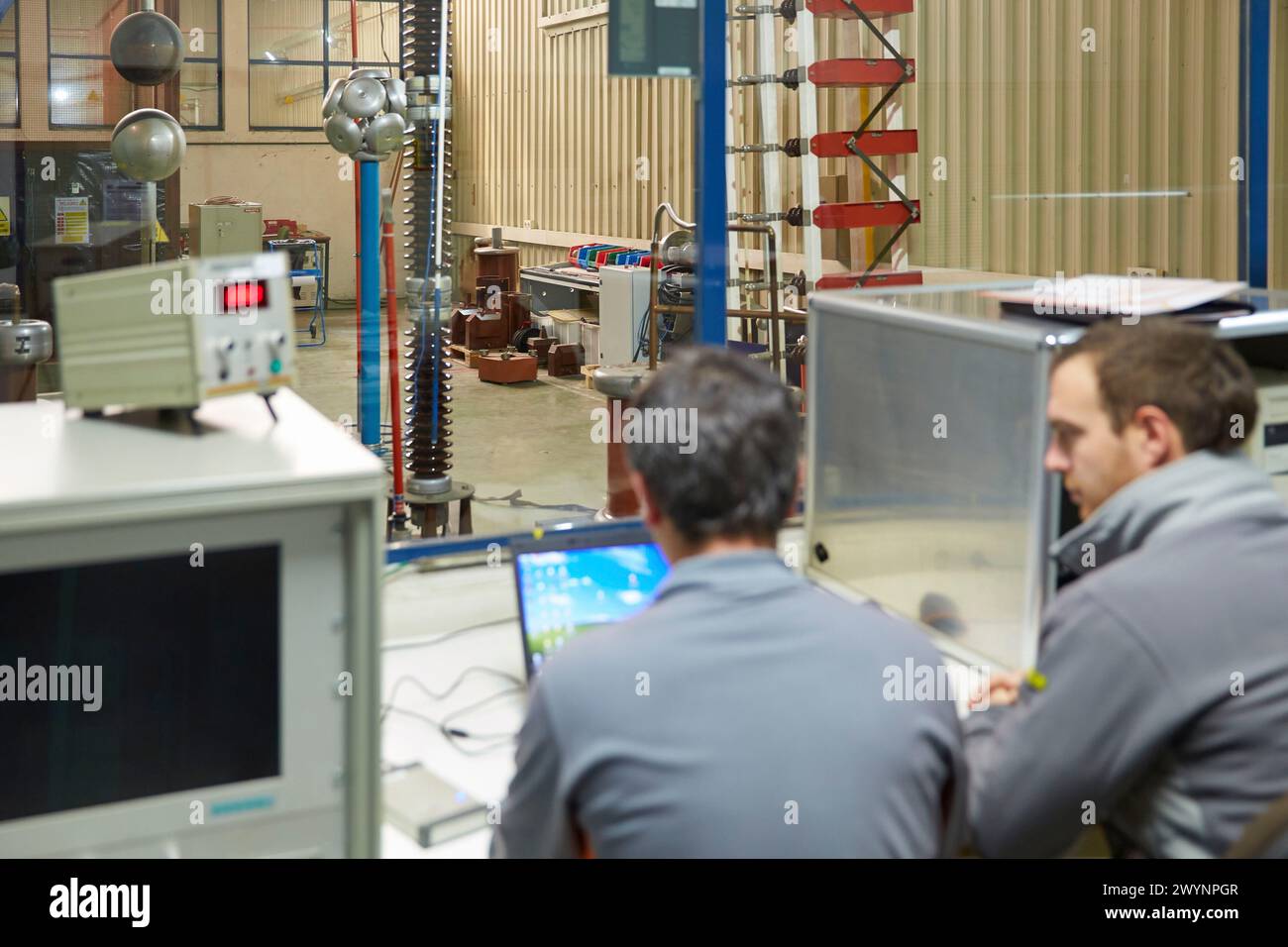 High Voltage Electric Laboratory. Certification of electrical equipment ...