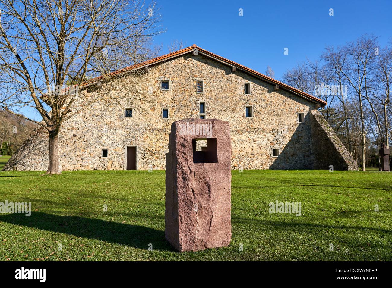 "How Profound is the Air, Stele XII", 1990, Eduardo Chillida (1924-2002 ...