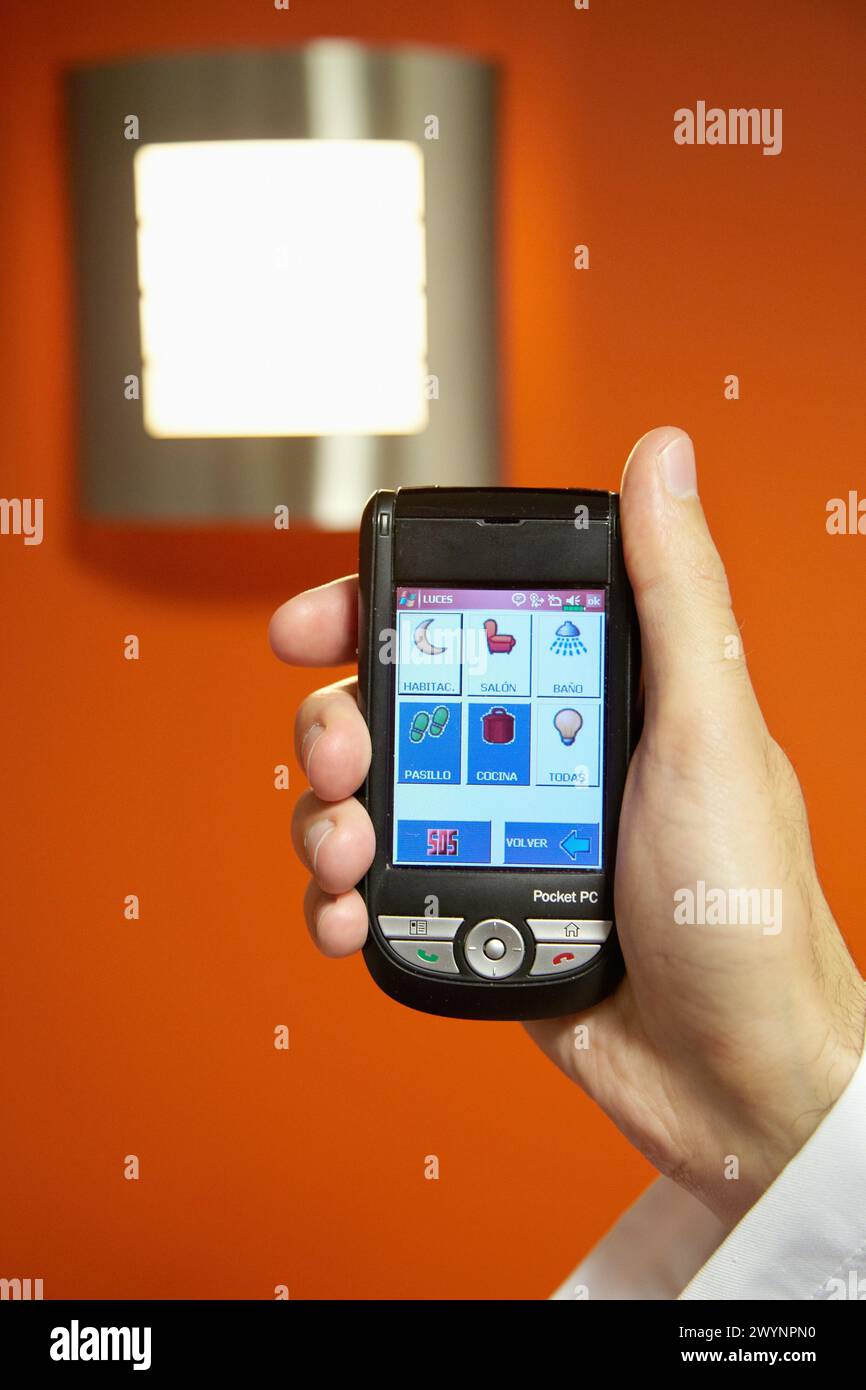 Handy: device management at home using an adapted interface for people ...