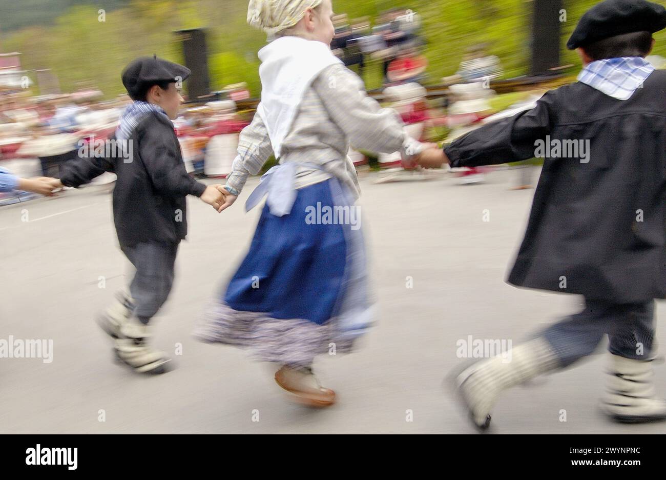 Basque folklore. Fiestas de la Cruz. Legazpi. Gipuzcoa. Basque Country ...