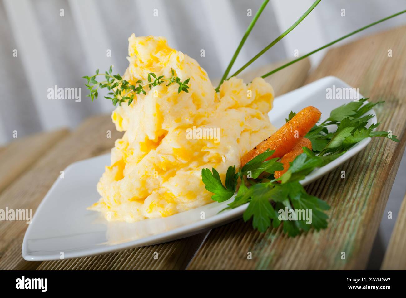 Traditional Scottish dish Clapshot Stock Photo - Alamy