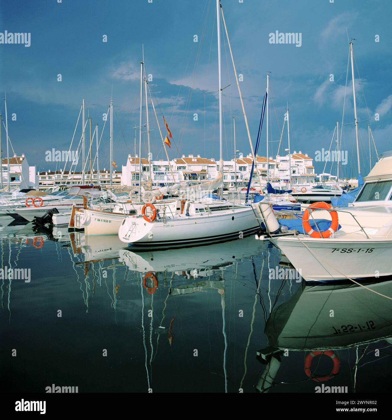 Las Fuentes marina. Alcoceber. Spain Stock Photo - Alamy