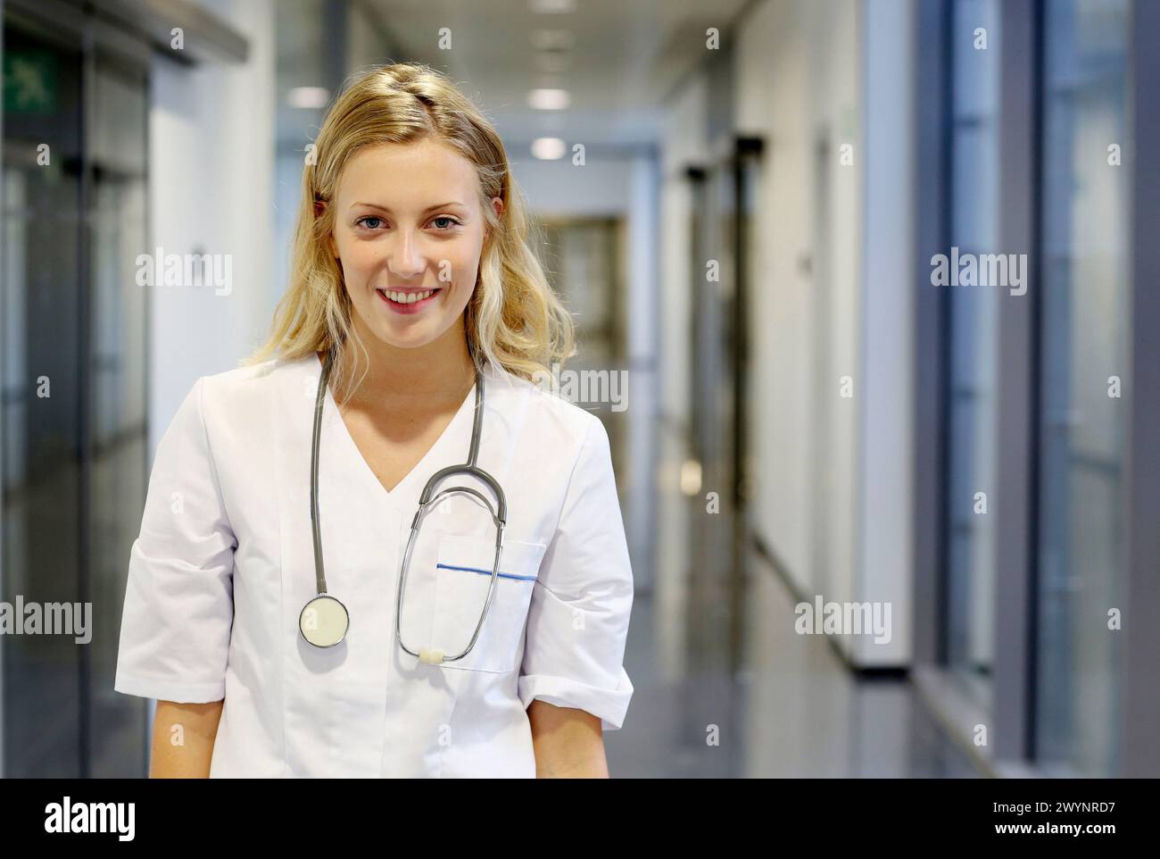 Nurse, Corridor, Onkologikoa Hospital, Oncology Institute, Case Center ...