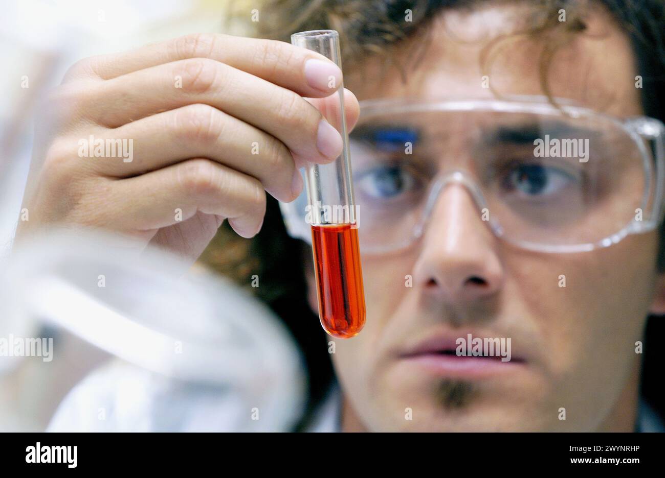 Chemical characterization laboratory Stock Photo - Alamy