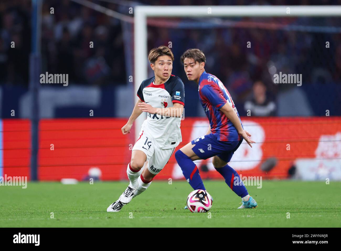 Tokyo, Japan. 7th Apr, 2024. Yuta Higuchi (Antlers) Football/Soccer ...