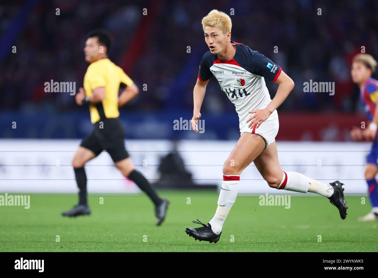 Tokyo, Japan. 7th Apr, 2024. Yuma Suzuki (Antlers) Football/Soccer ...