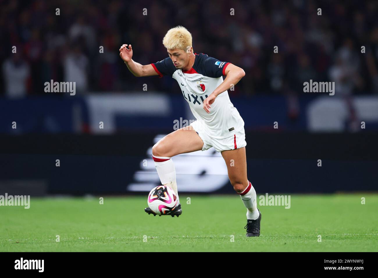Tokyo, Japan. 7th Apr, 2024. Yuma Suzuki (Antlers) Football/Soccer ...