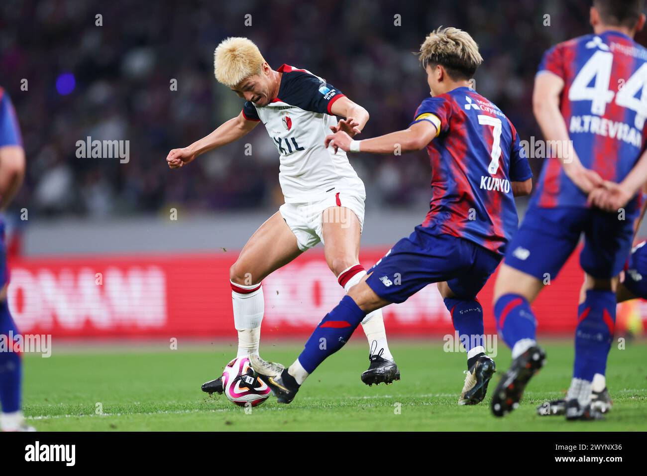 Tokyo, Japan. 7th Apr, 2024. Yuma Suzuki (Antlers) Football/Soccer ...