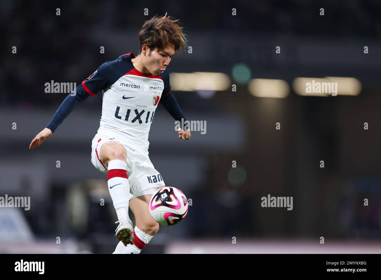 Tokyo, Japan. 7th Apr, 2024. Yuta Matsumura (Antlers) Football/Soccer ...
