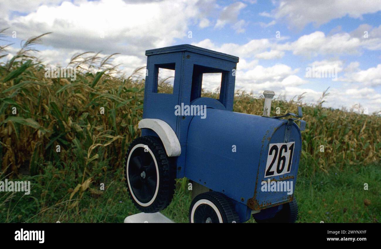 Original looking mailbox in the U.S.A Stock Photo - Alamy